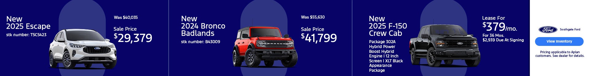 Ford Vehicle Inventory - Southgate Ford dealer in Southgate MI - New ...